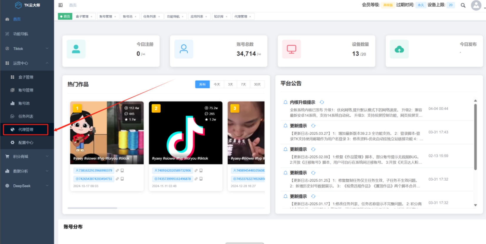 在TK云大师配置IPdodo静态IP教程 - IPdodo跨境网络资讯